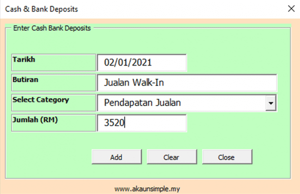 Akaun Simple – Super Simple